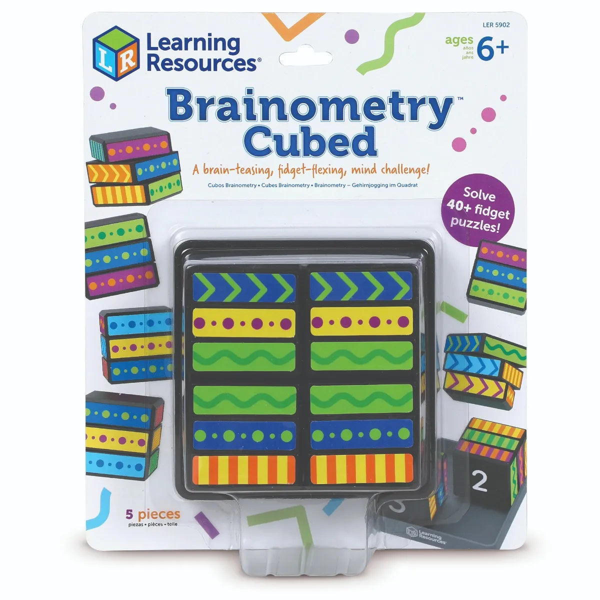 Brainometry® Cubed – 3D Shape Puzzle Set | The Dyslexia Shop
