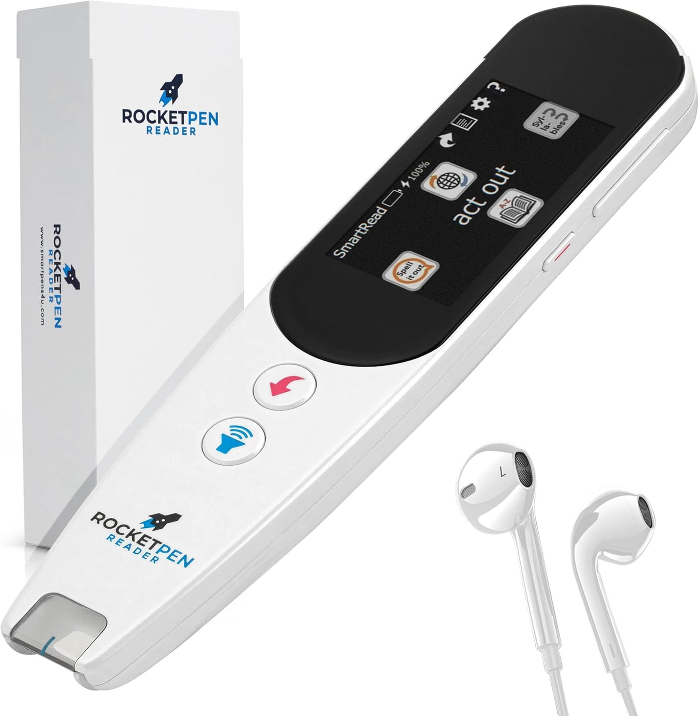 RocketPen Reader Assistive Reading Pen | The Dyslexia Shop