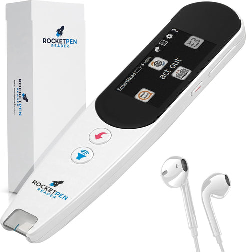 RocketPen Reader Assistive Reading Pen | The Dyslexia Shop