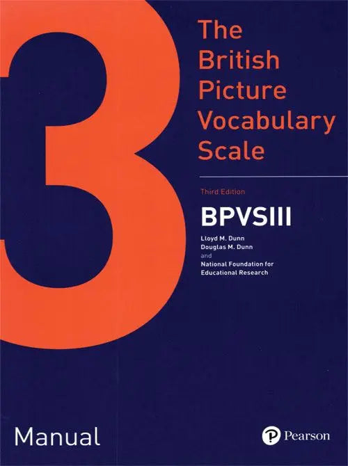 BPVS3 scale 3rd Edition pack of 10 - The Dyslexia Shop