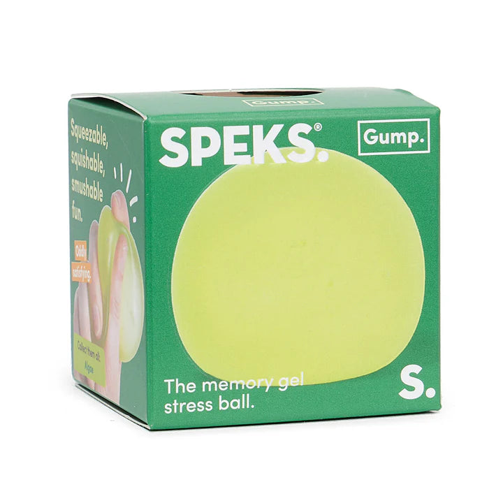Speks Gump Stress Balls - The Memory Gel Stress Ball – The Dyslexia Shop