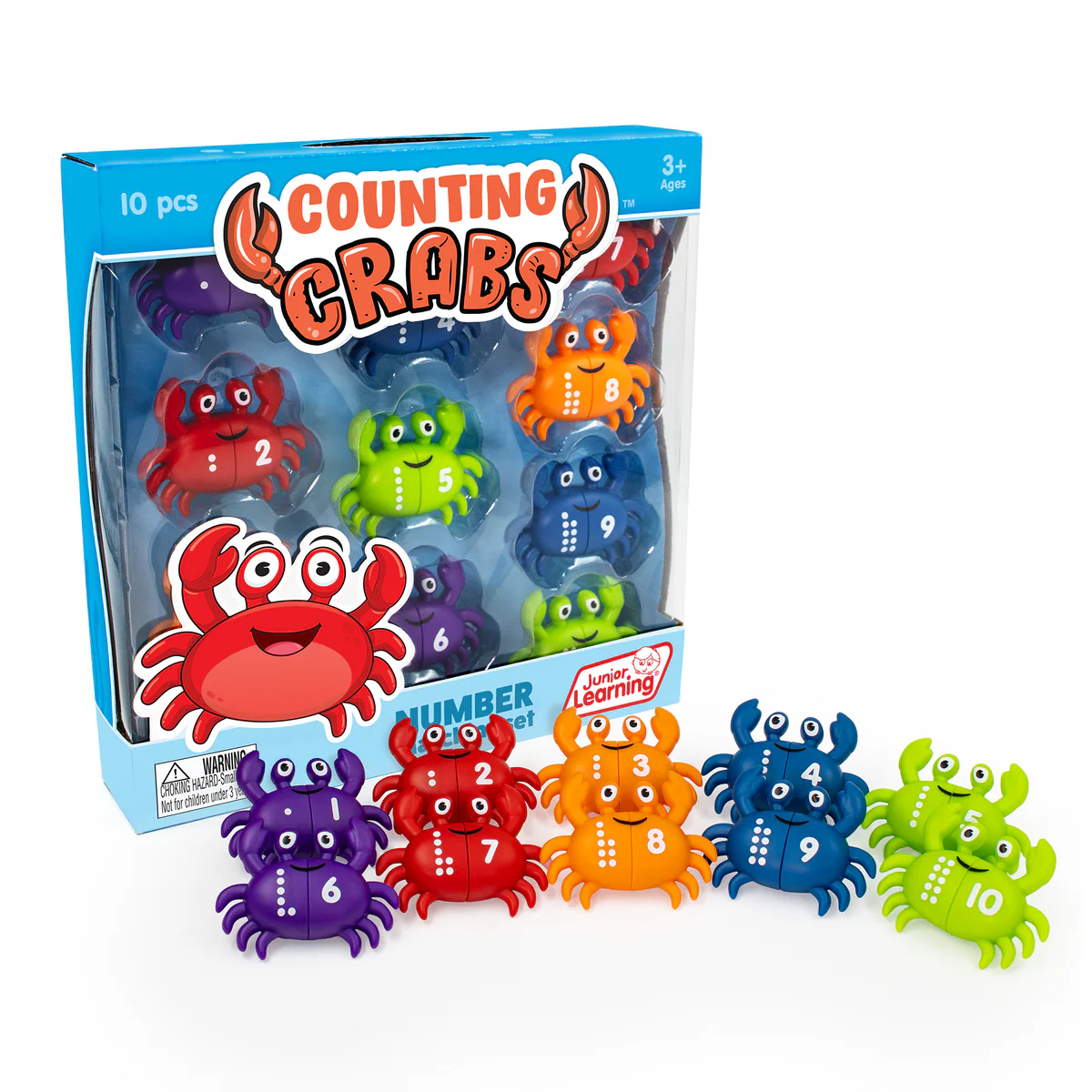 Counting Crabs Number Set | The Dyslexia Shop