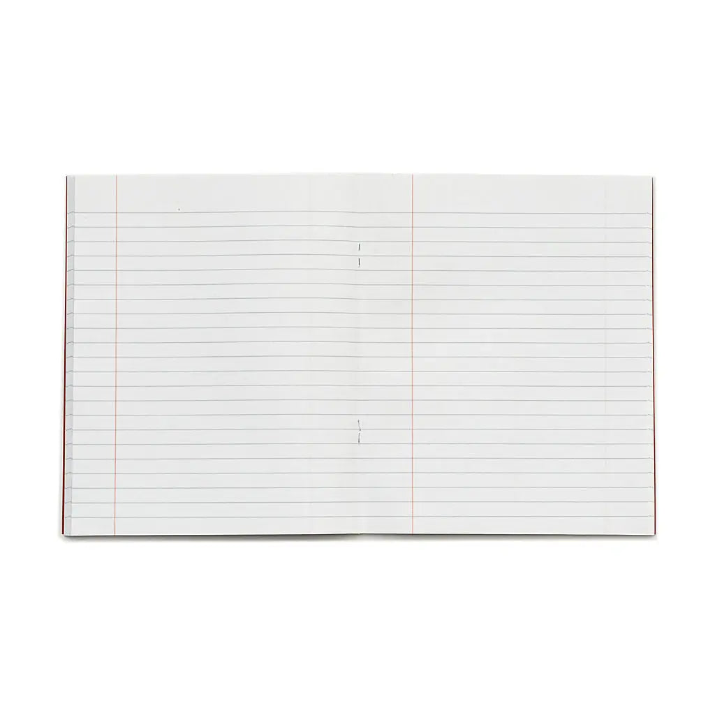 RHINO 8 x 6.5" Red Exercise Books – 120 Pages, 8mm Lined | The Dyslexia ...
