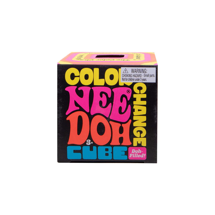 NeeDoh Color Change Cube - The Dyslexia Shop