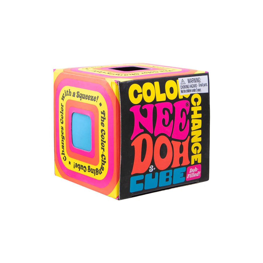 NeeDoh Color Change Cube - The Dyslexia Shop