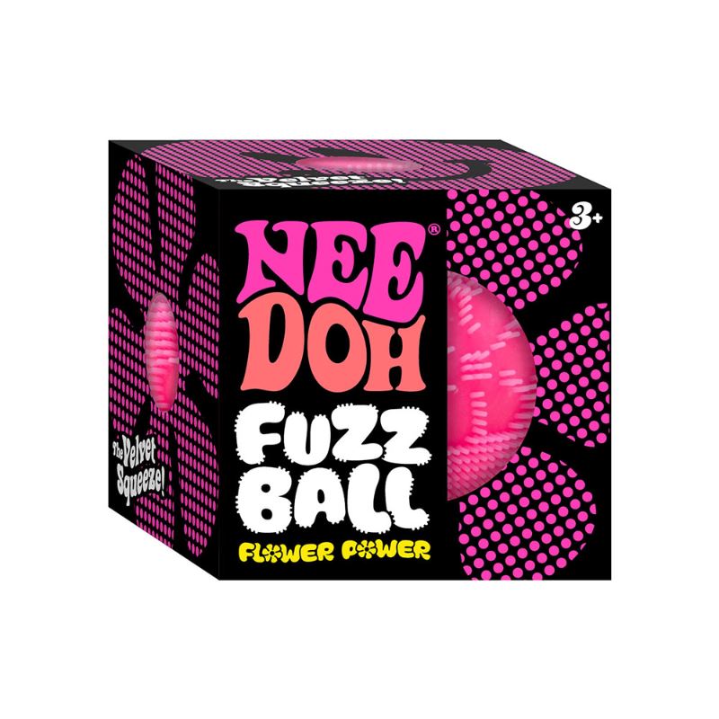 Fuzz Ball Flower Power Needoh The Dyslexia Shop Fuzz Ball Flower Power Needoh The Dyslexia Shop