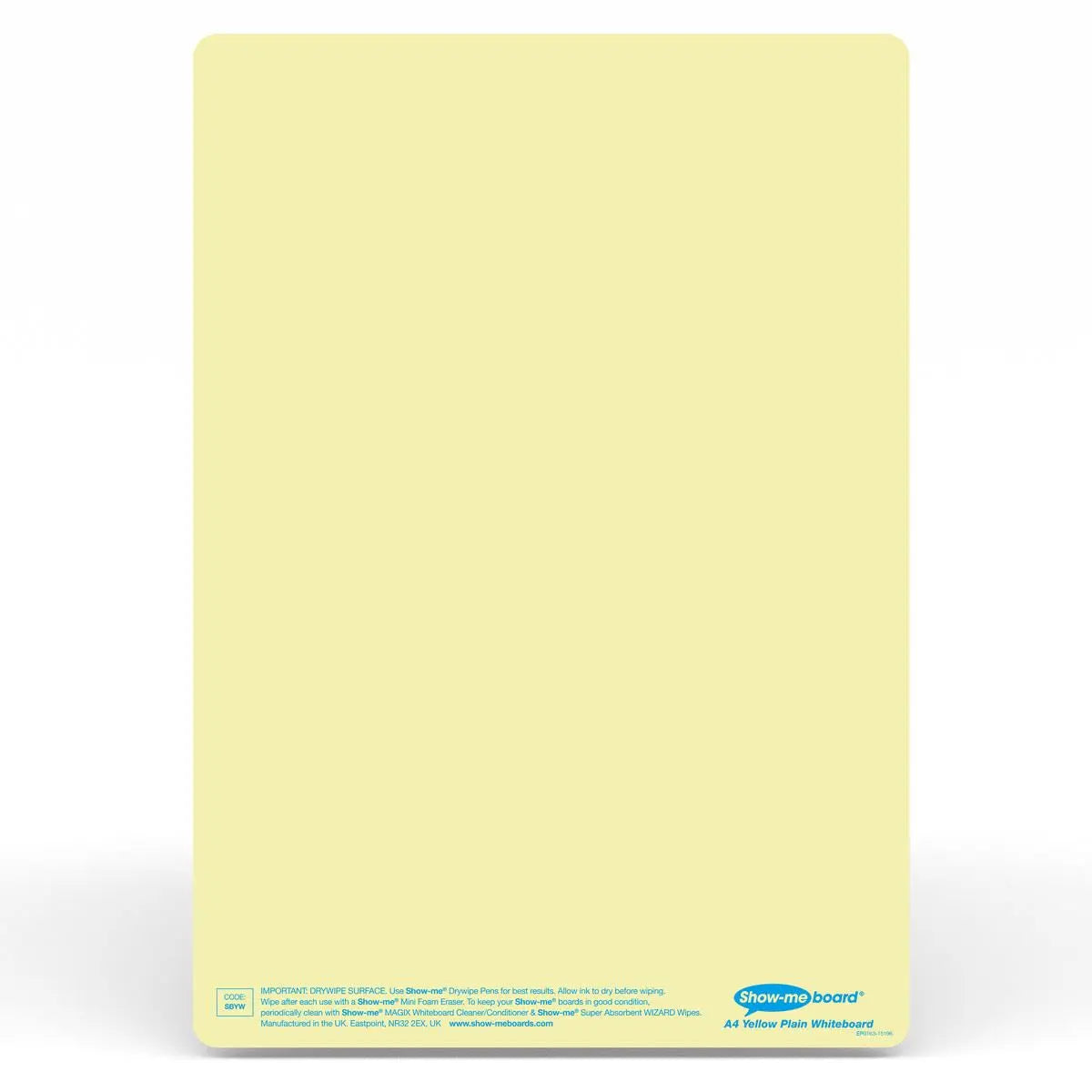 Show-Me - A4 Plain Tinted Drywipe Boards - The Dyslexia Shop
