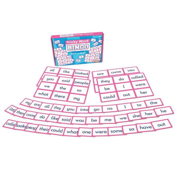 Tricky Word Bingo - Junior Learning | The Dyslexia Shop